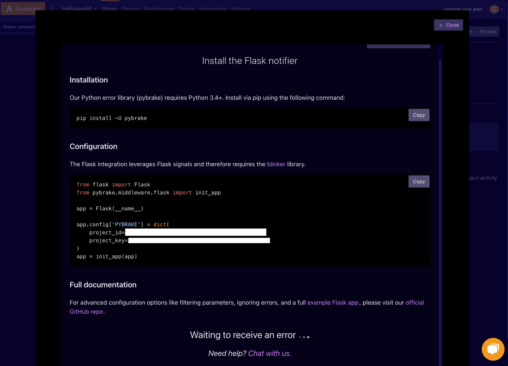 Hello World: Monitoring Your Python API in Replit Using Airbrake
