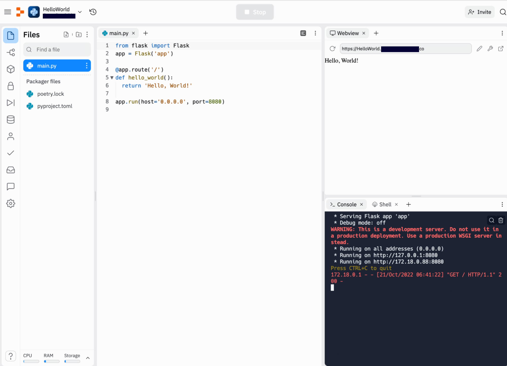 Hello World: Monitoring Your Python API in Replit Using Airbrake