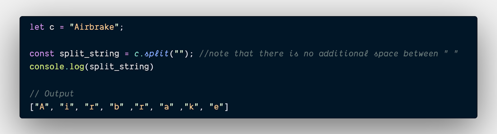 JavaScript: How To Convert a String Into an Array