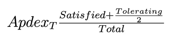 Tracking User Satisfaction with Apdex